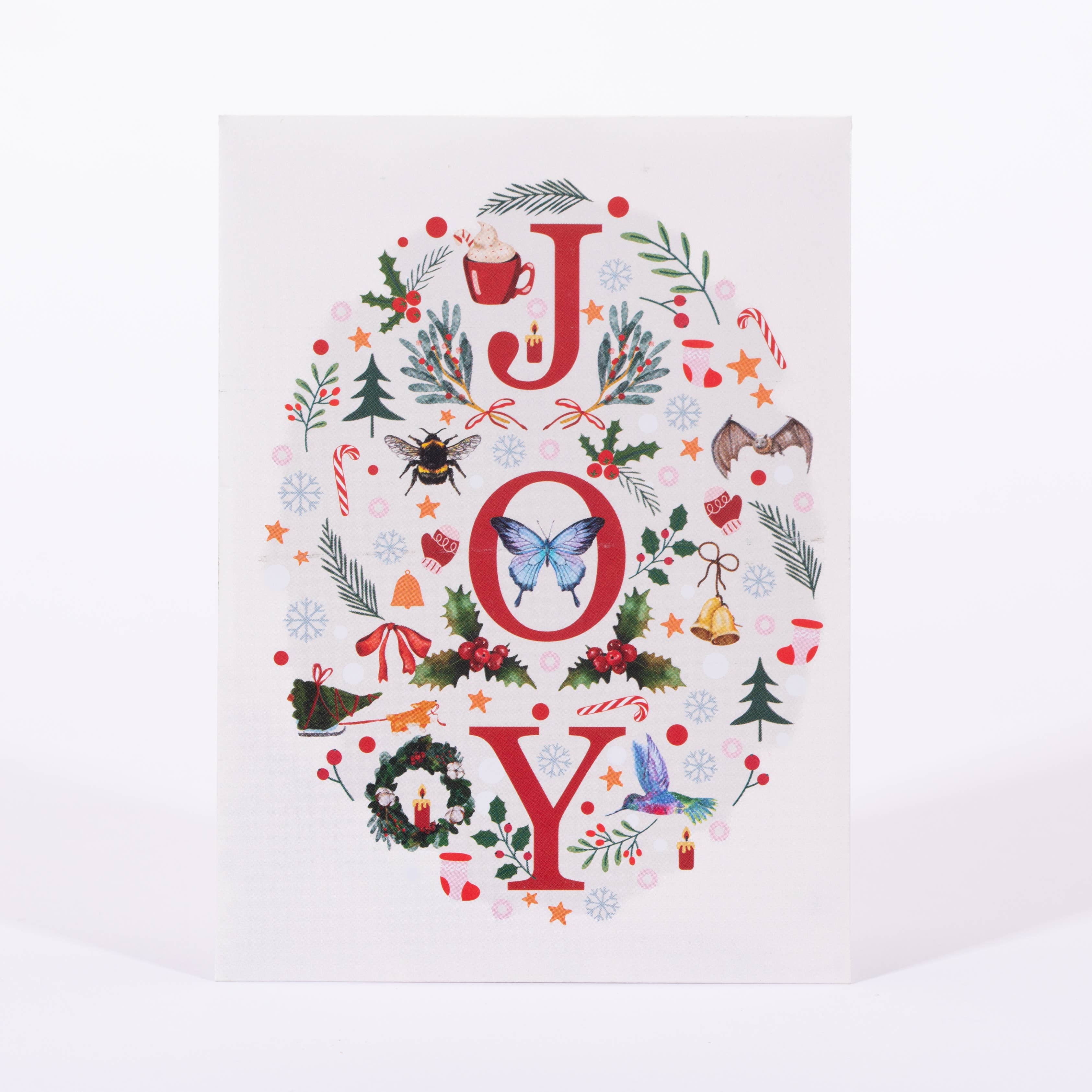 Christmas Joy - Bird & Butterfly Wildflower – For Something Beautiful
